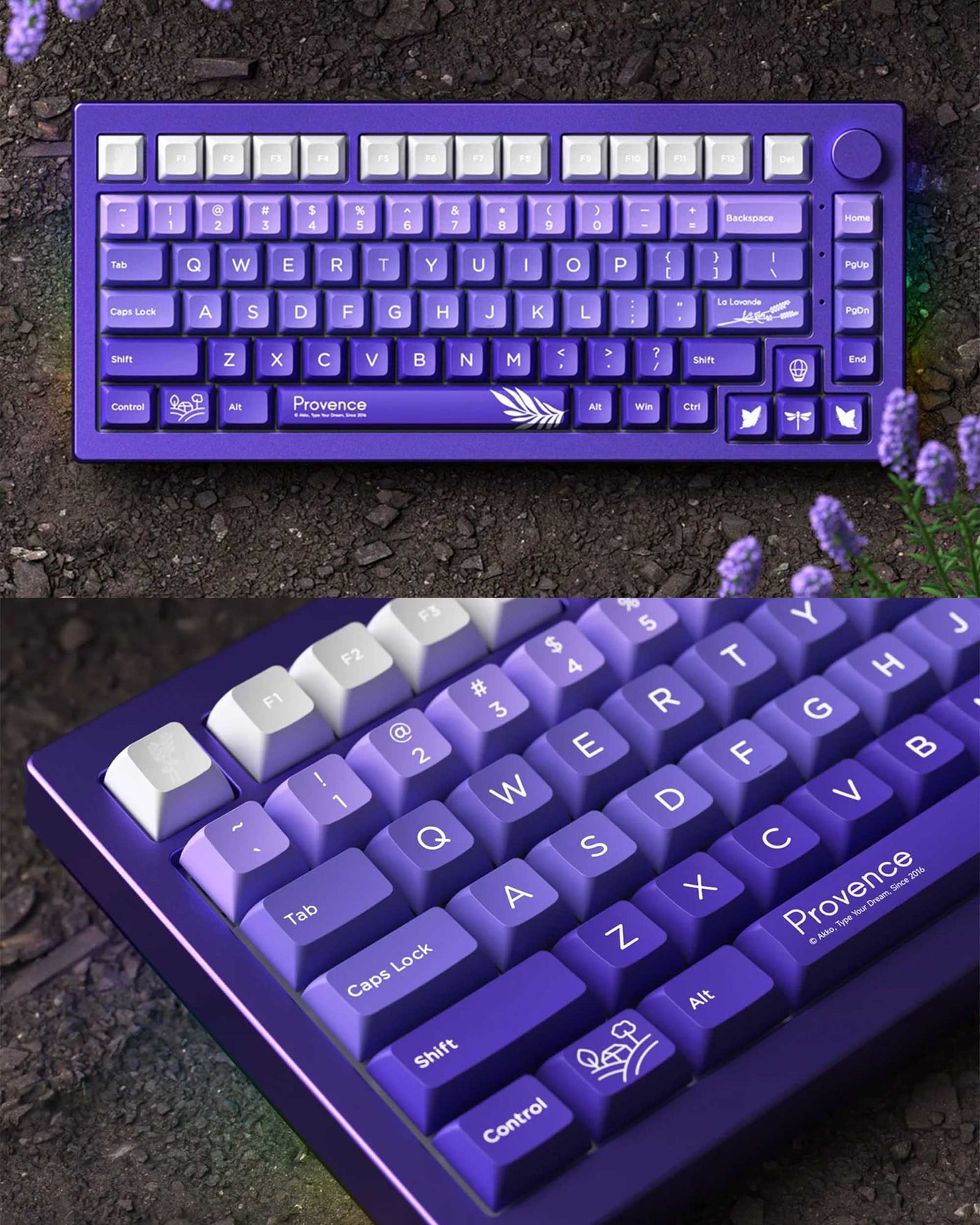 AKKO Provence Keycaps Set – Keypro