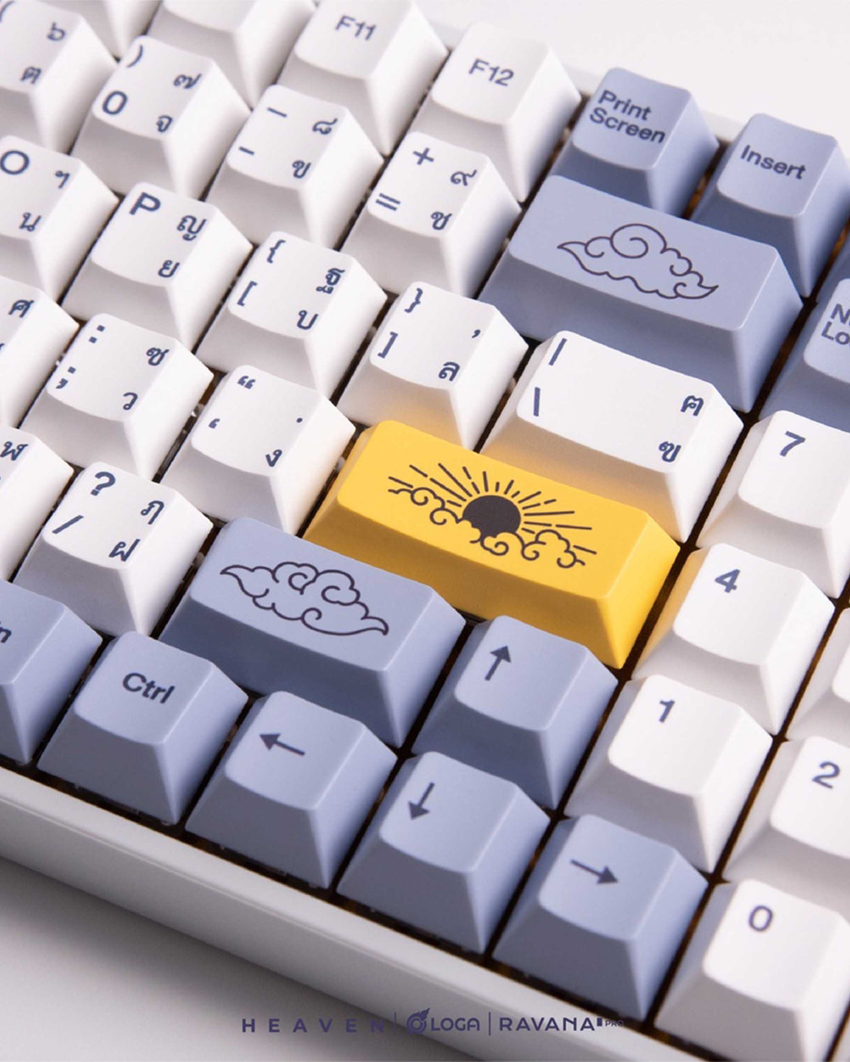 Loga Heaven EN-TH Keycaps Set – Keypro