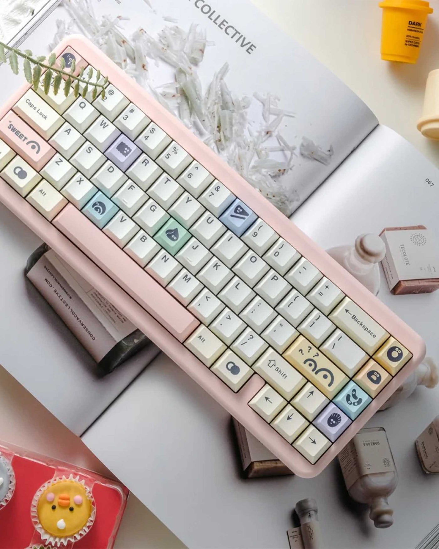 TUTKEYS X KOKOKEY Macaron Burnt Dessert Keycaps Set – Keypro