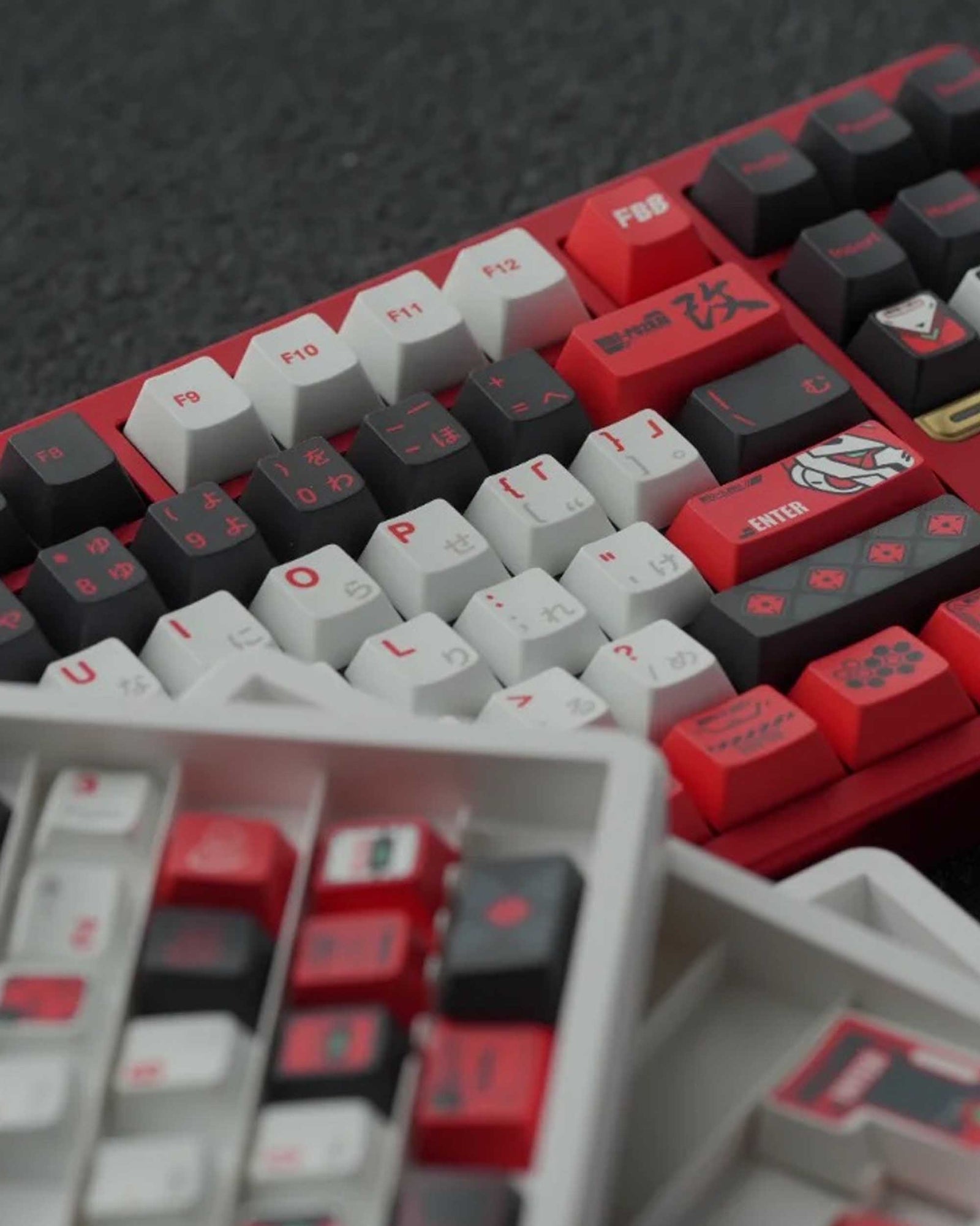 FBB Gundam Red Astray Keycaps Set – Keypro