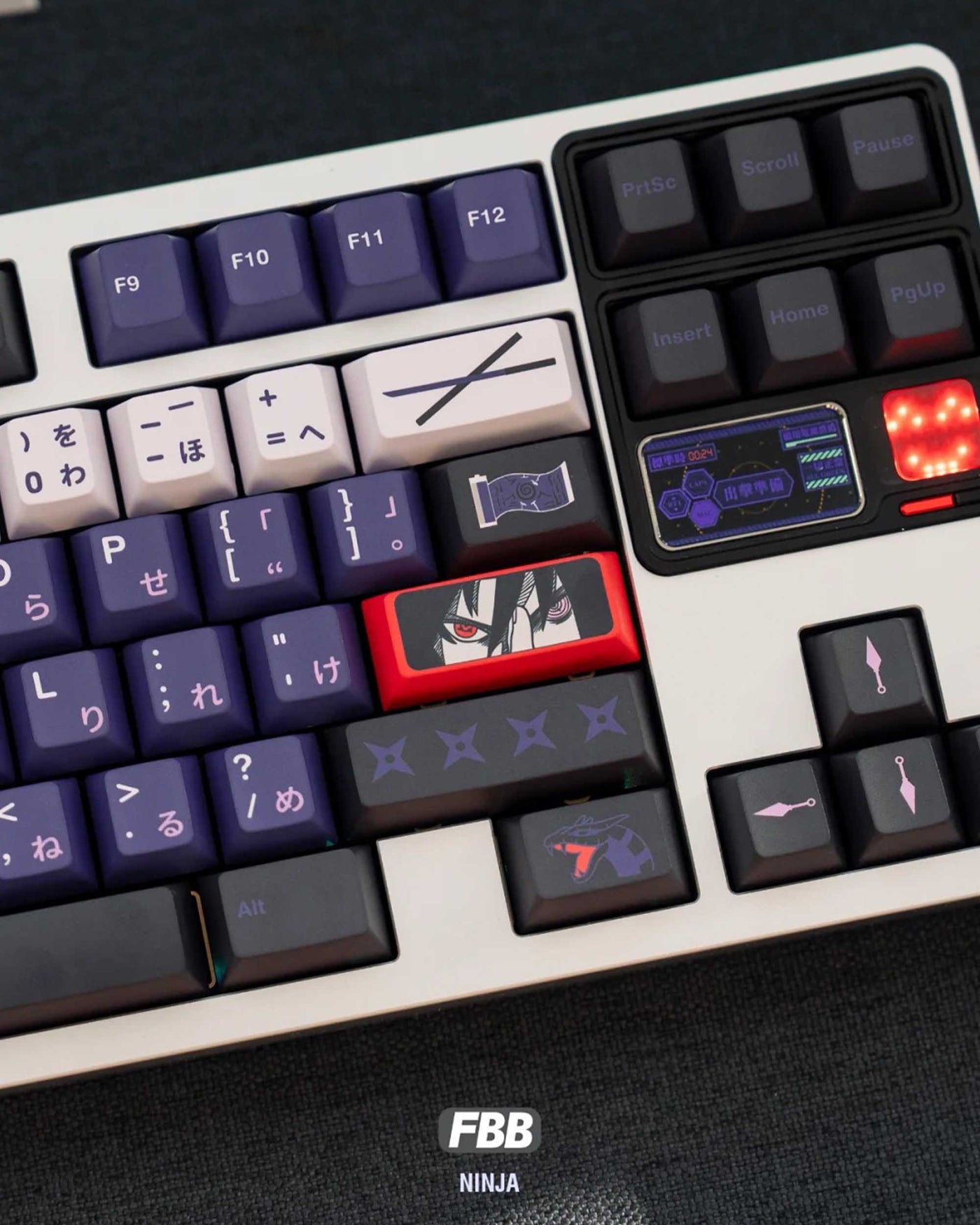 FBB Ninja Keycaps Set – Keypro