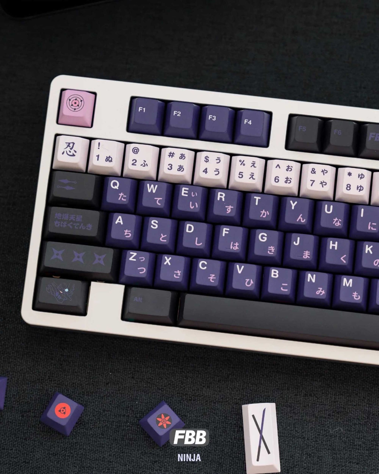FBB Ninja Keycaps Set – Keypro