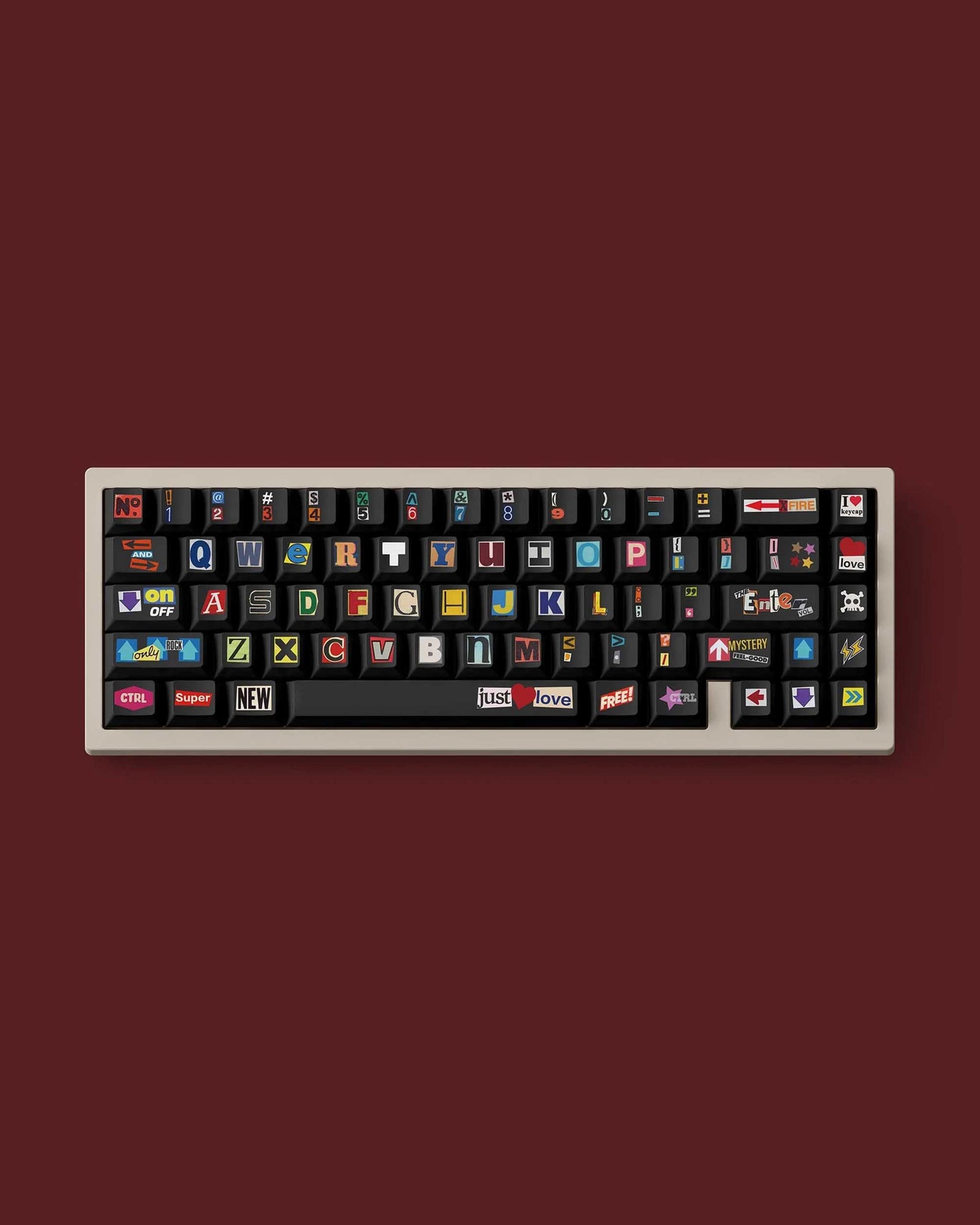 FBB Sticker Keycaps Set – Keypro