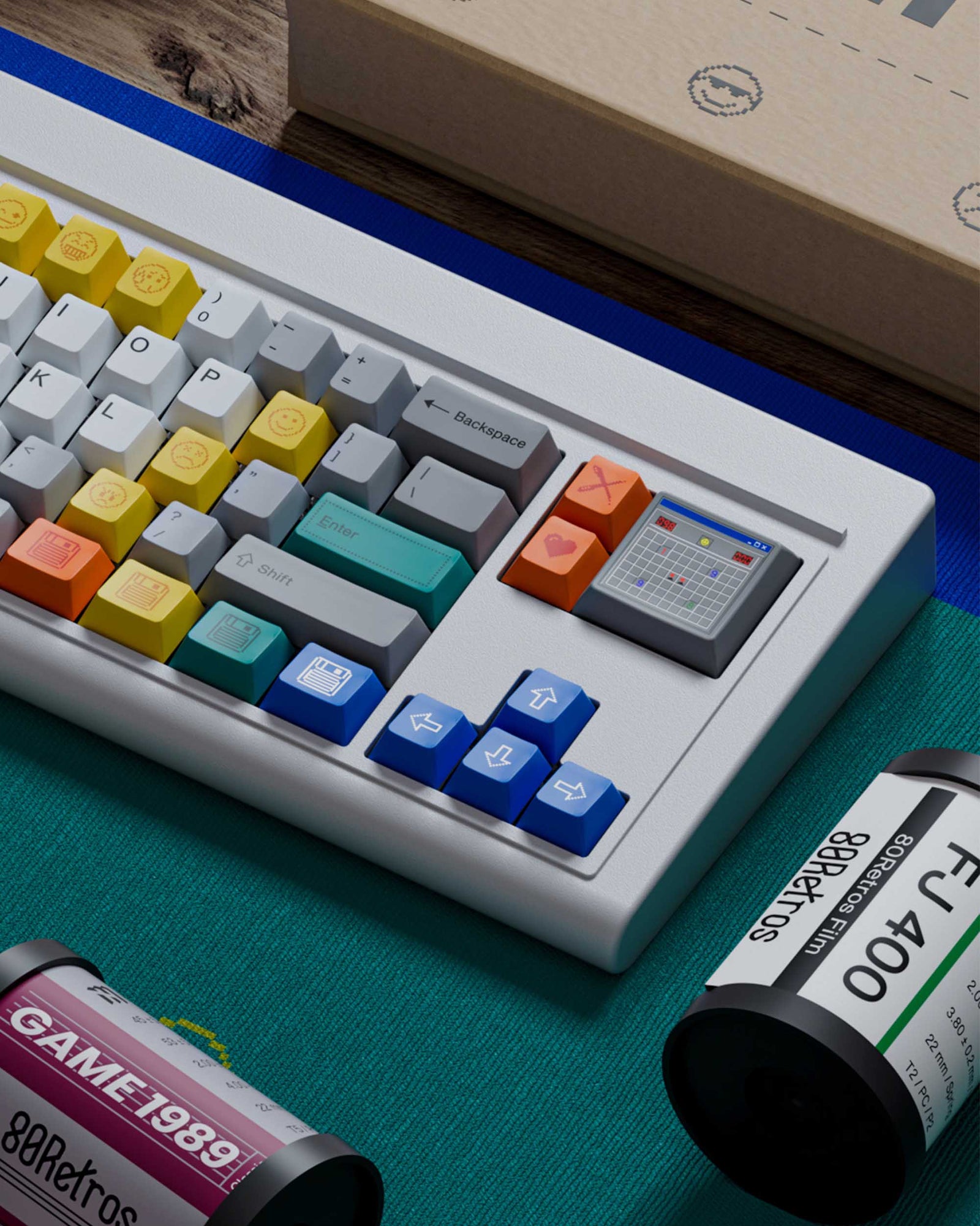 80Retros WIN 1998 Keycaps Set – Keypro